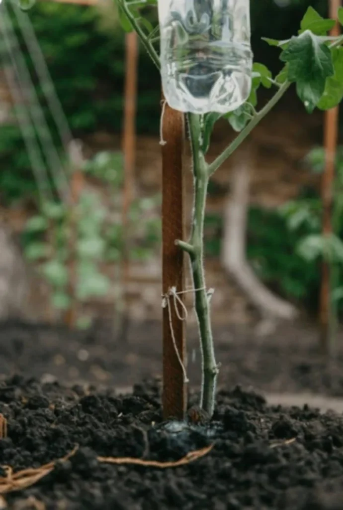 Simple Drip Irrigation Solutions Using Plastic Bottles – Tipsin the Garden